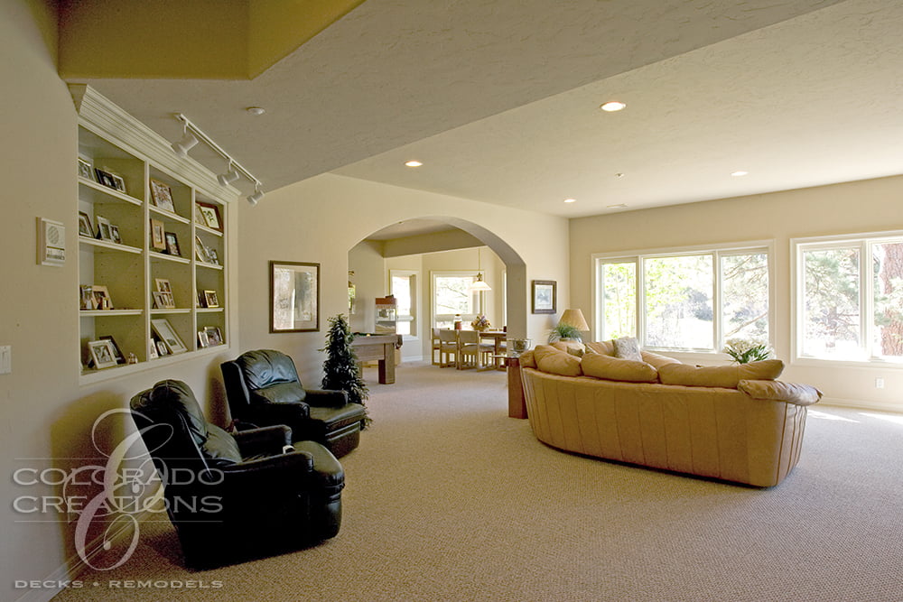 Castle Pines Village – Basement – Bathroom Remodel – Colorado Creations